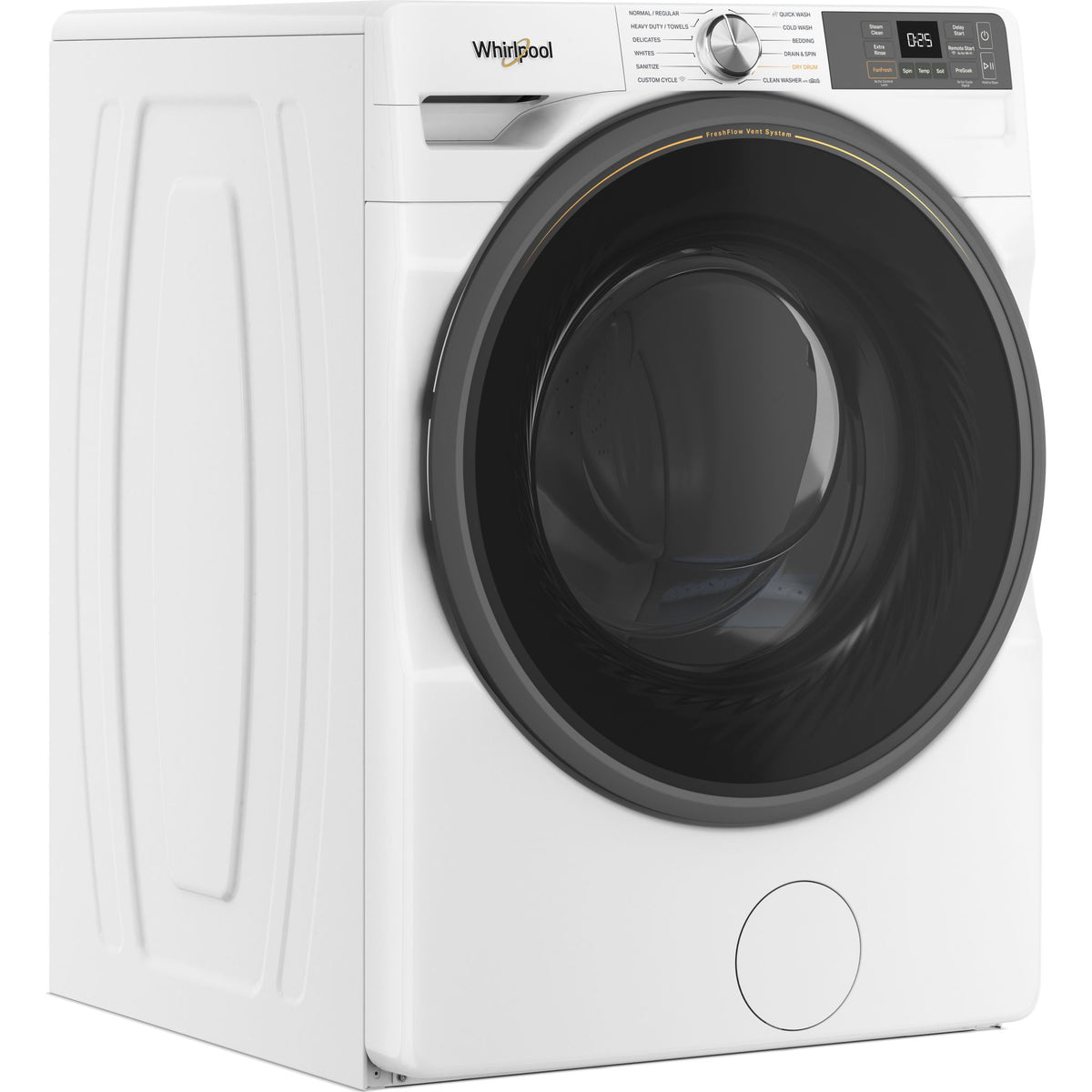 Whirlpool Front Load Washer (WFW5720RW) - White | Ashley Canada