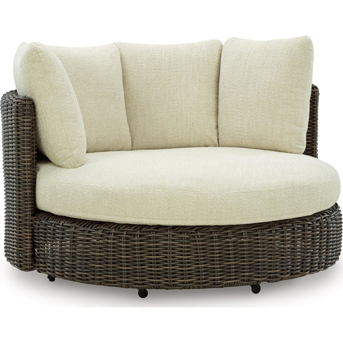 Kimora Outdoor Swivel Lounge Chair with Cushion | Ashley Canada