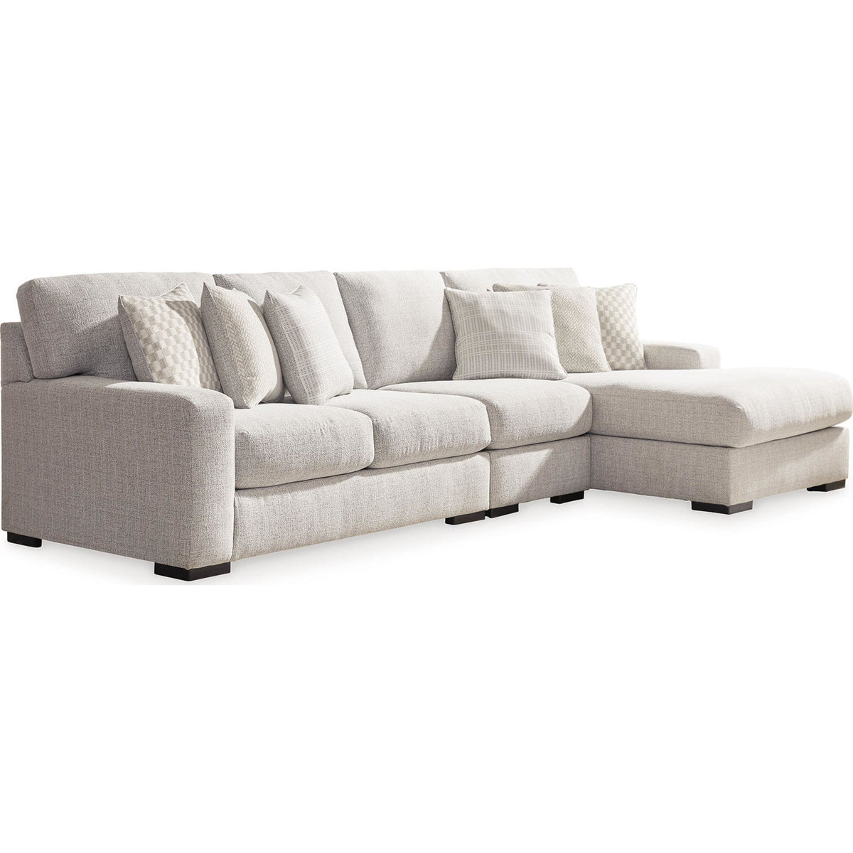 Larce-Exclusive 3 Piece Sectional with Chaise | Ashley Canada