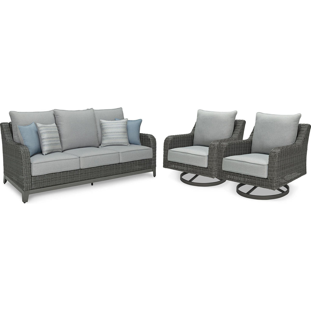 Elite Park 3 Piece Outdoor Seating | Ashley Canada