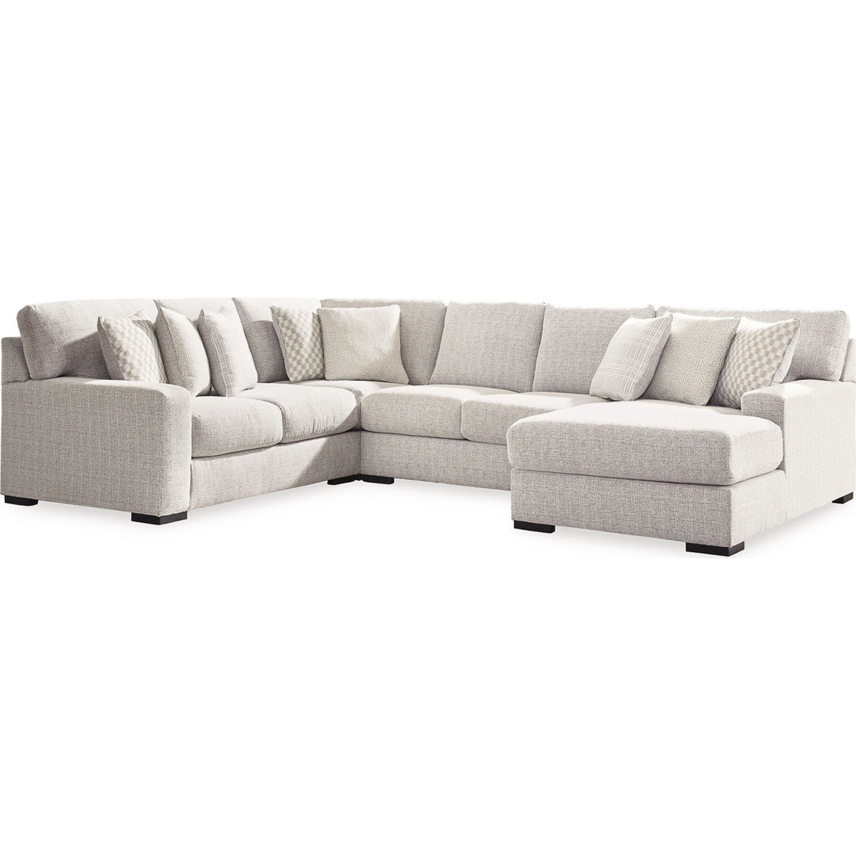 Larce-Exclusive 4 Piece Sectional with Chaise | Ashley Canada
