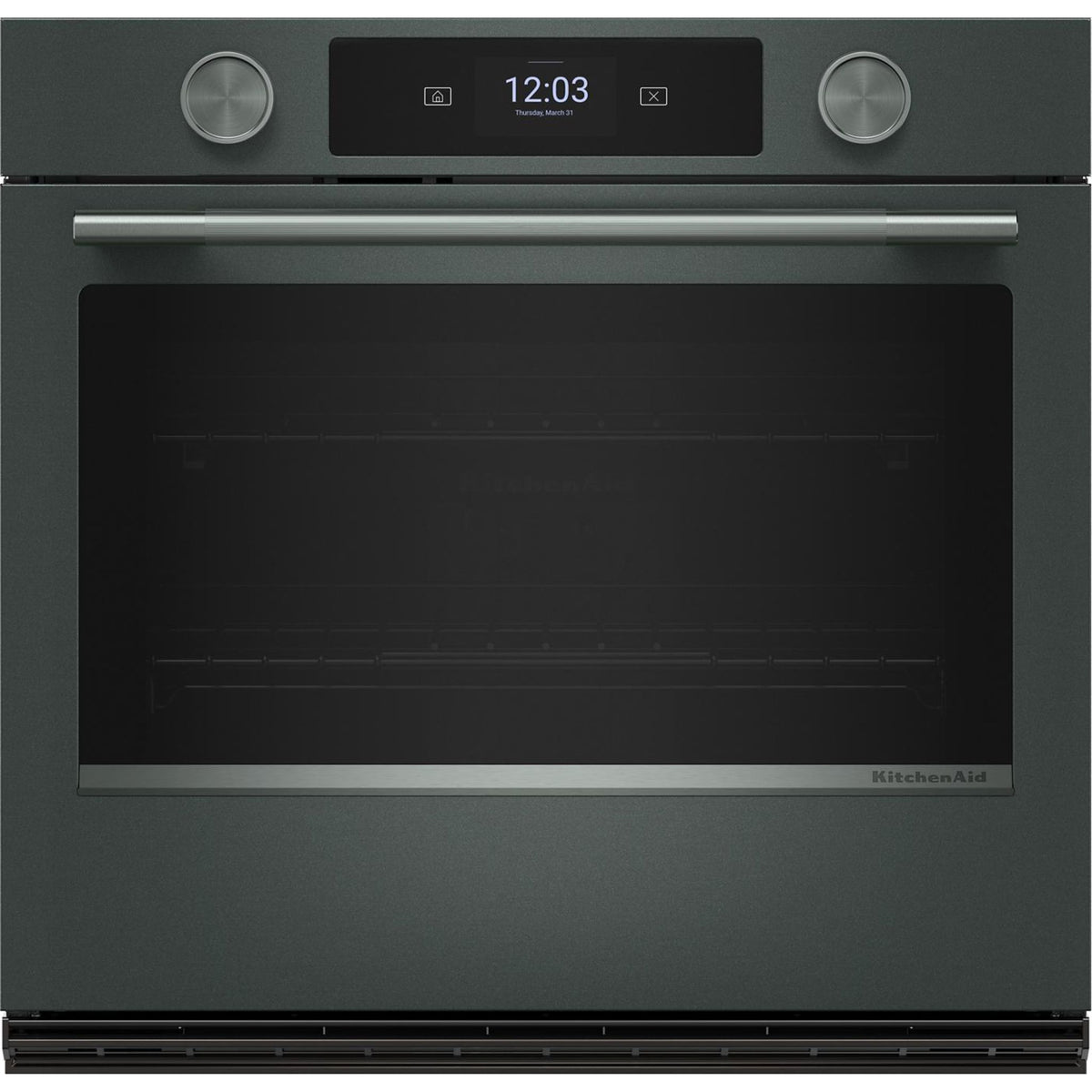 KitchenAid 30" Single Wall Oven (KOES930SBE) - Black Ore | Ashley Canada