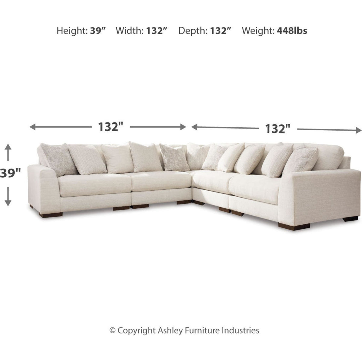 Lyndeboro-Exclusive 5 Piece Modular Sectional | Ashley Canada