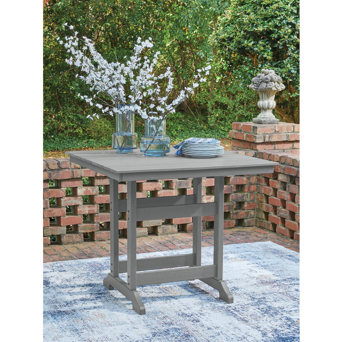 Ross Cove Outdoor Bar Table | Ashley Canada