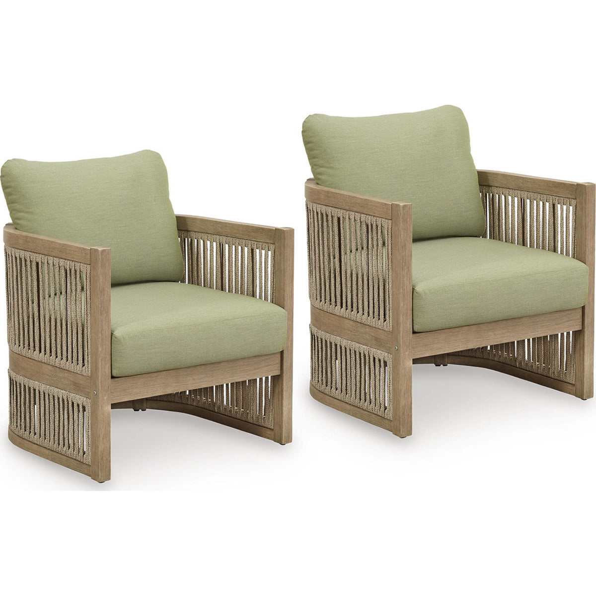 Vision Lane Outdoor Lounge Chair with Cushion (set of 2) | Ashley Canada