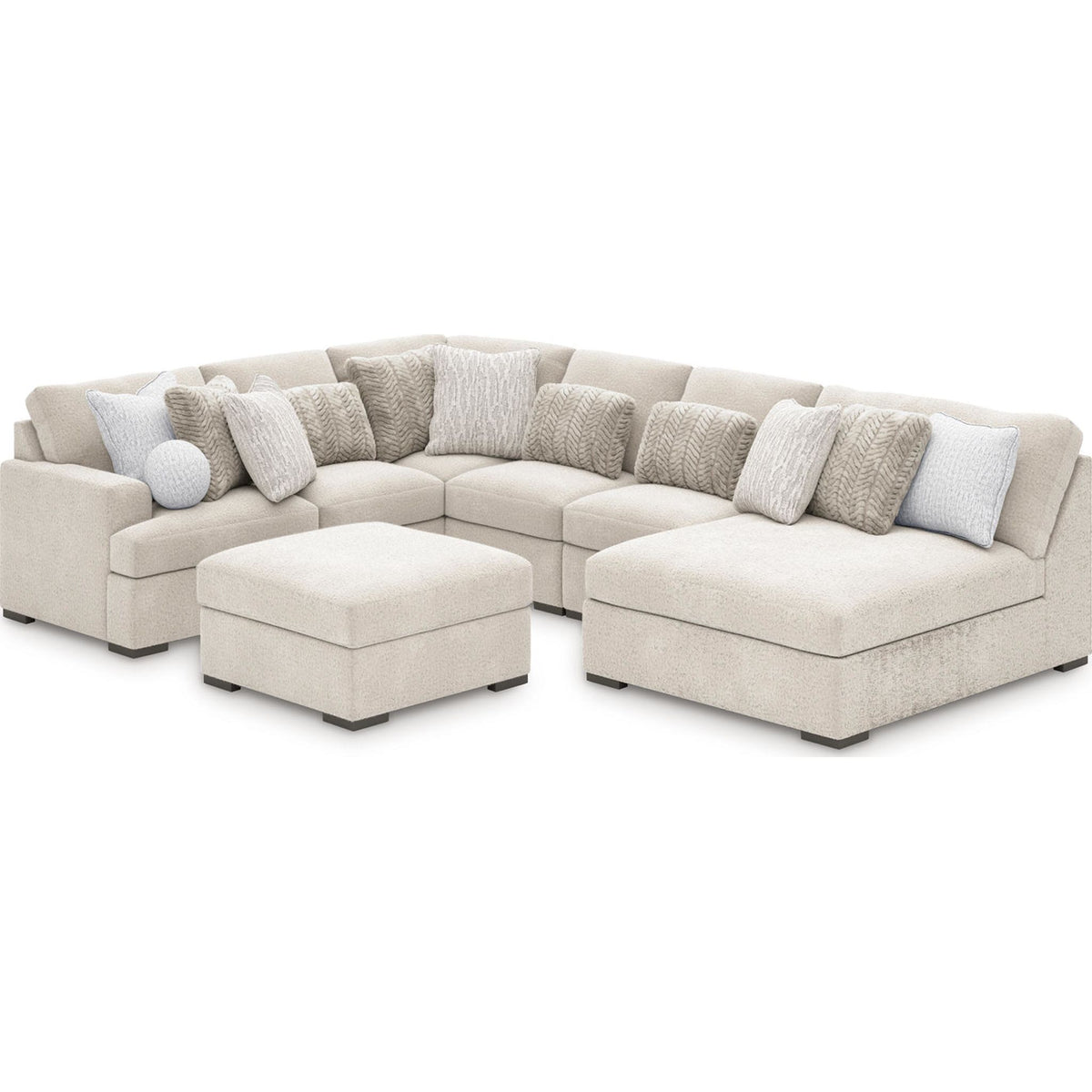 Snodoodle 6 Piece Modular Sectional with Chaise | Ashley Canada