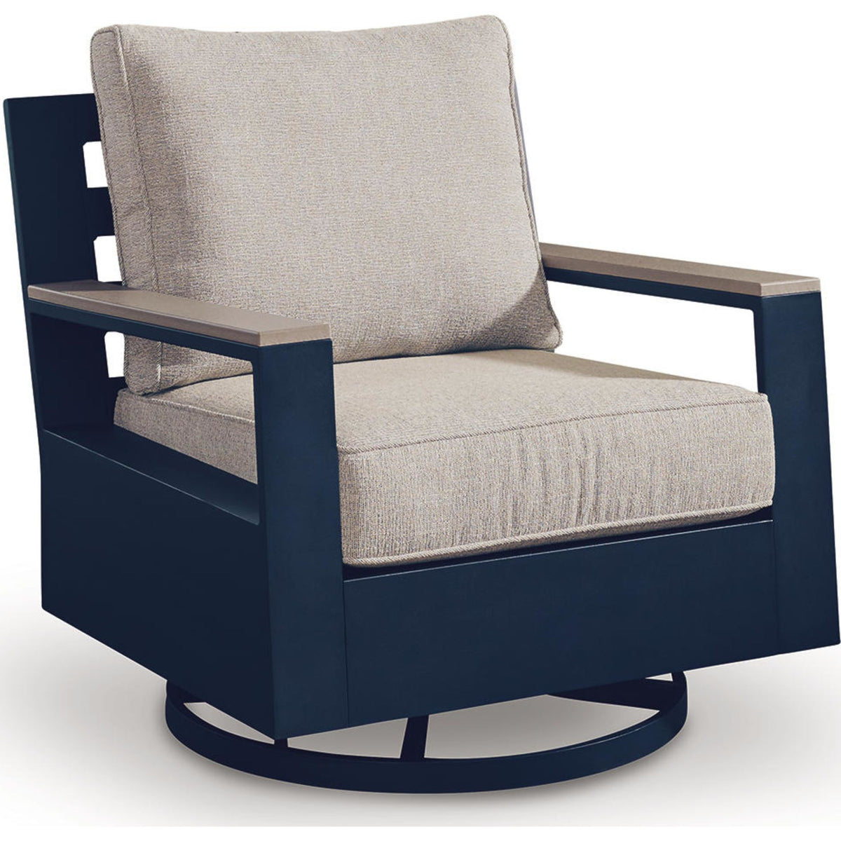 Mabry Shores Outdoor Swivel Glider Chair with Cushion | Ashley Canada