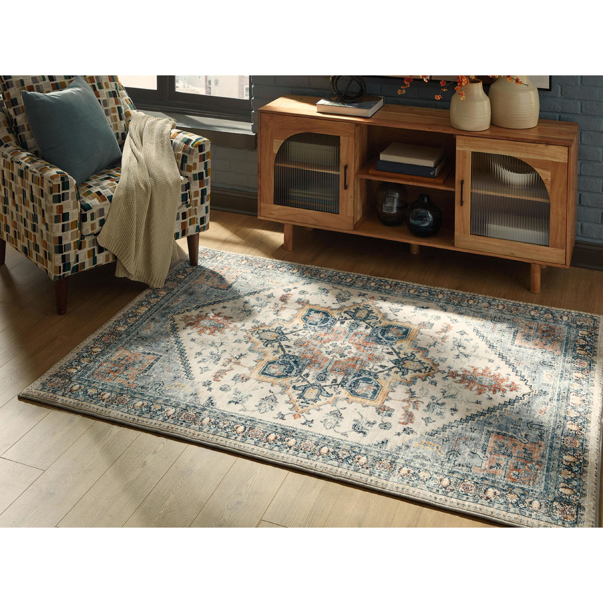 Wallney 5' x 7' Memory Foam Area Rug | Ashley Canada