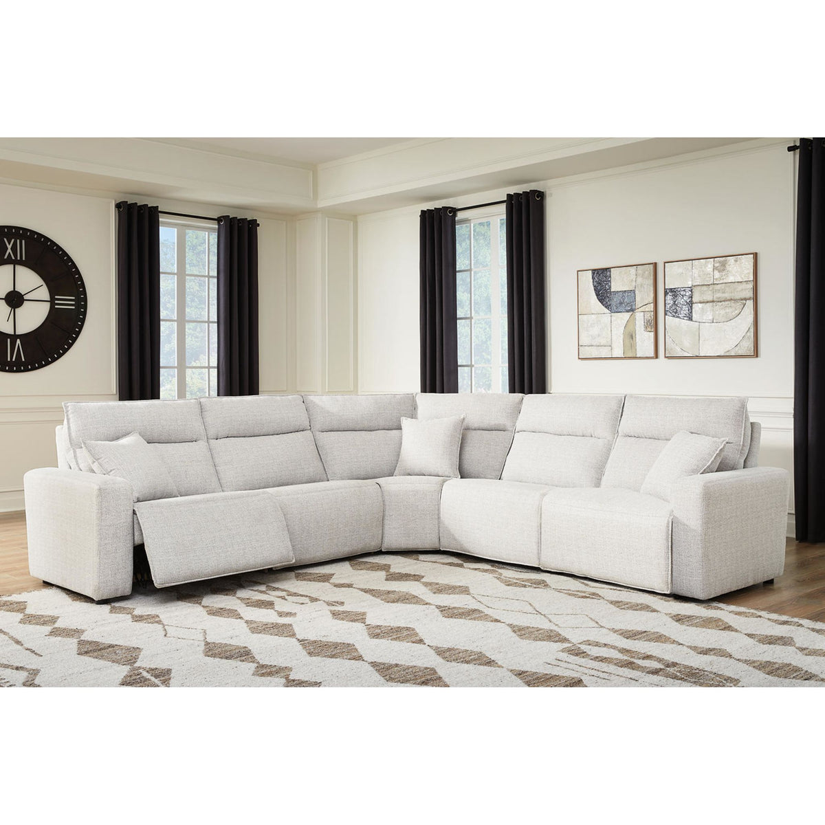 Modmax II 5 Piece Modular Power Reclining Sectional | Ashley Canada
