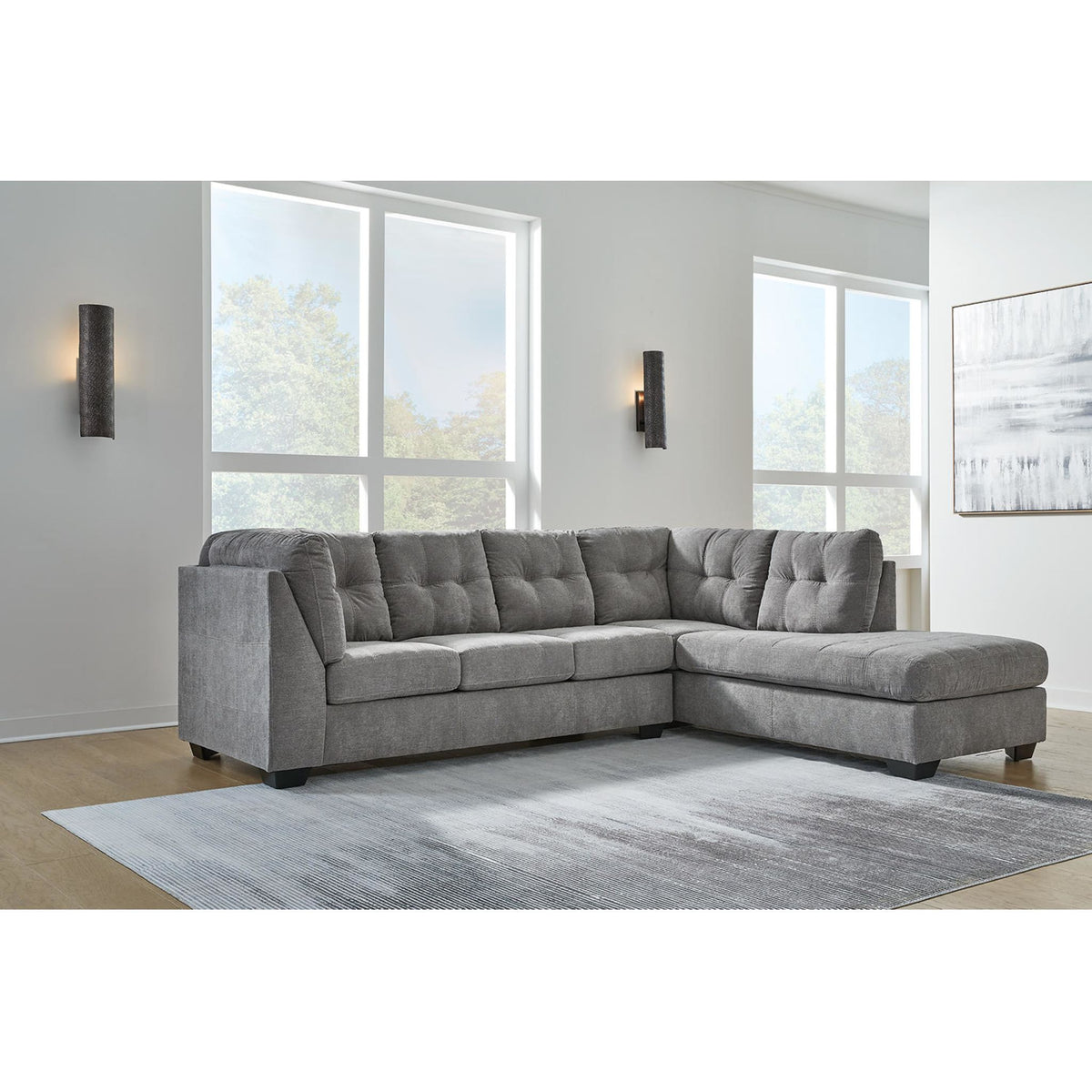 Marleton 2 Piece Sectional with Chaise | Ashley Canada