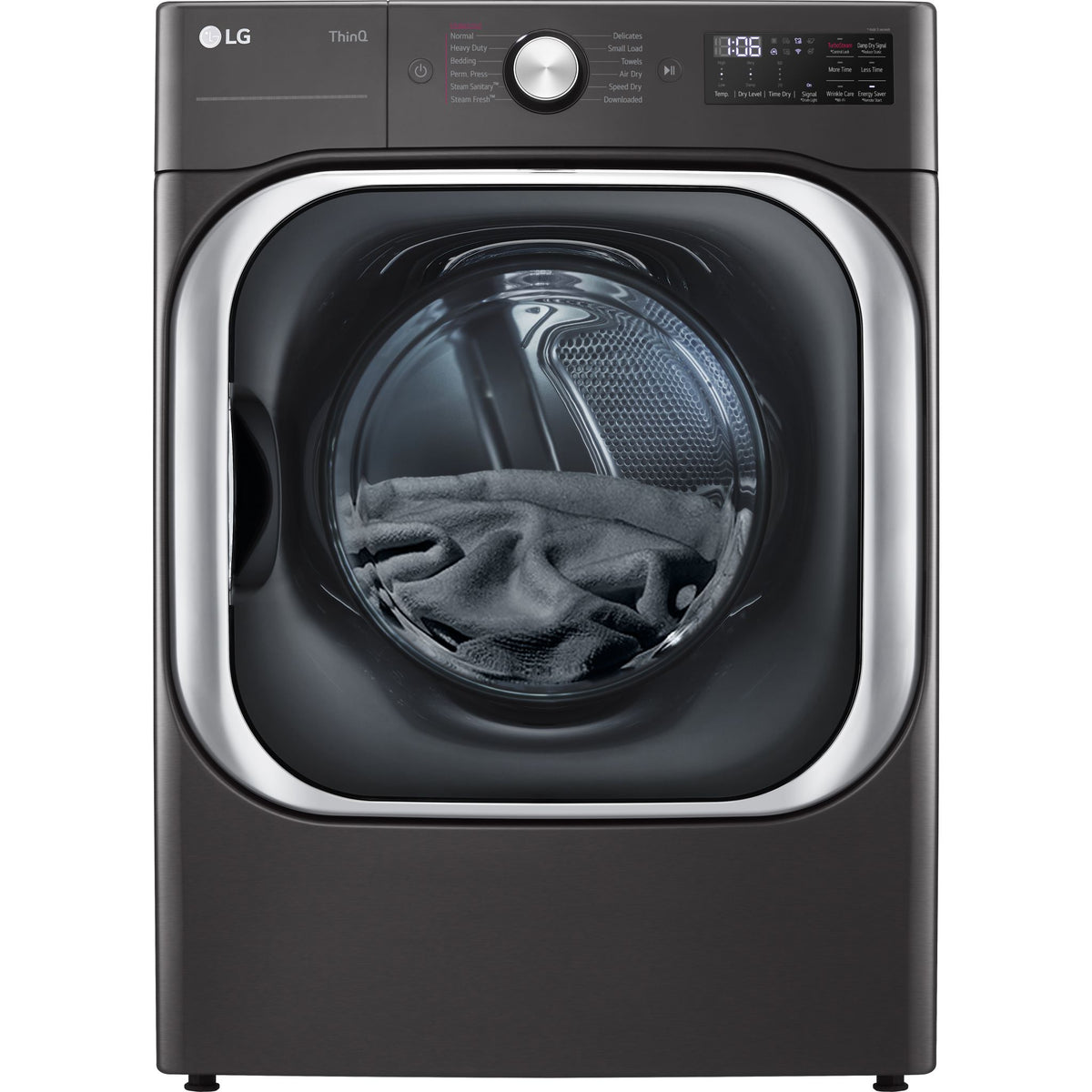 LG 9.0 cu. ft. Mega Capacity Smart wi-fi Enabled Front Load Electric D ...