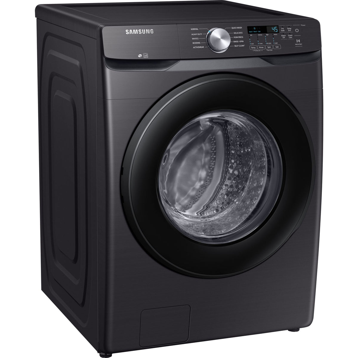 Samsung Front Load Washer (WF45T6000AV) - Black Stainless | Ashley Canada