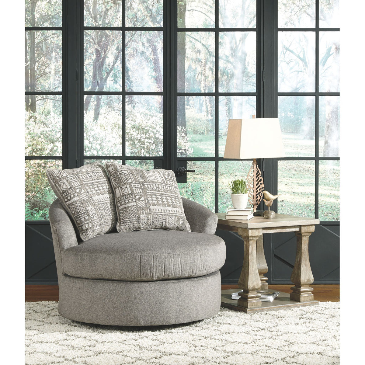 Soletren Swivel Accent Chair | Ashley Canada
