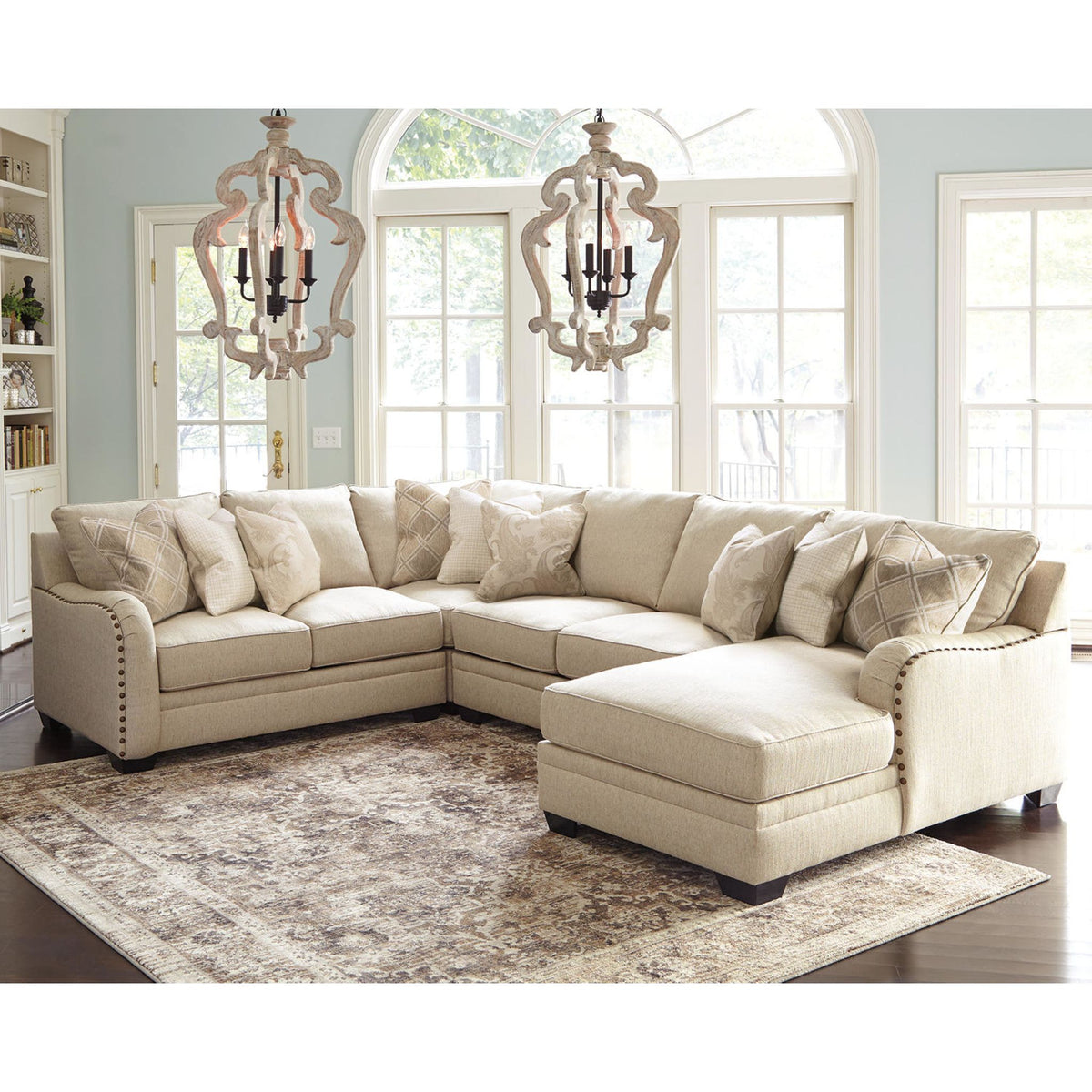 Luxora-Exclusive 4 Piece Sectional with Chaise | Ashley Canada