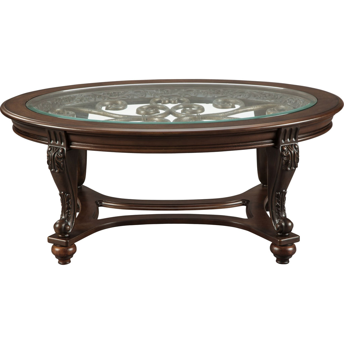 Norcastle Oval Coffee Table | Ashley Canada
