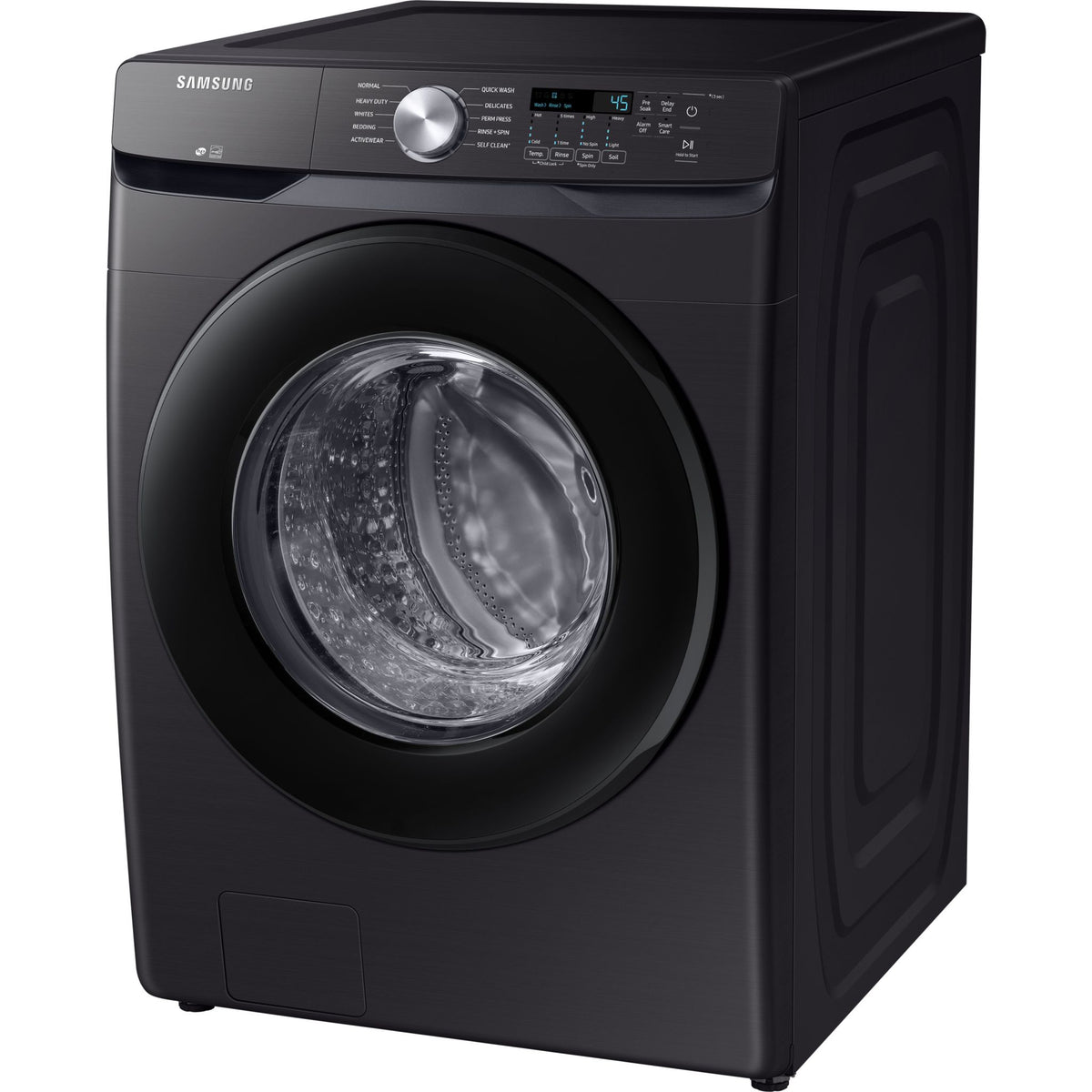 Samsung Front Load Washer (WF45T6000AV) - Black Stainless | Ashley Canada