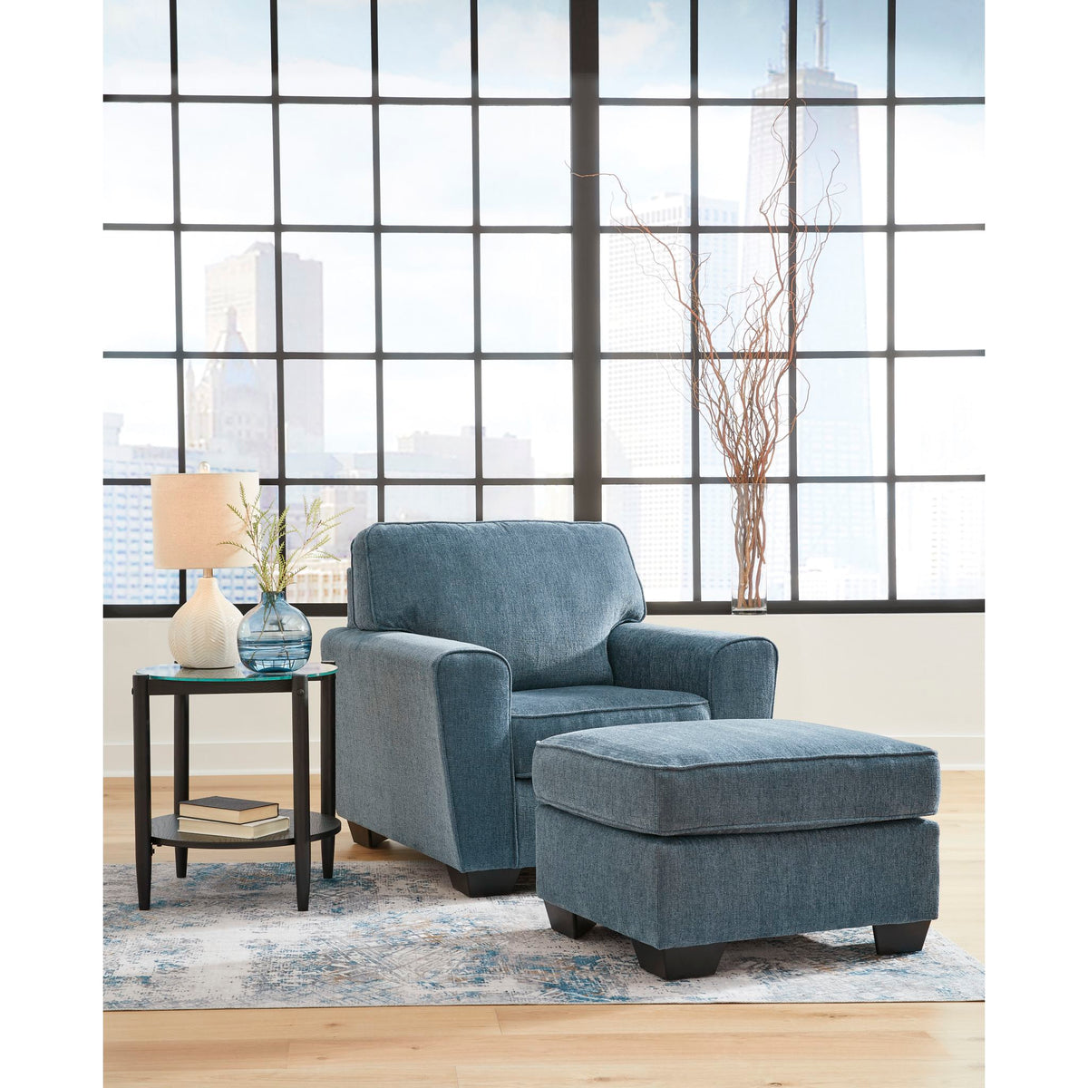 Cashton Ottoman | Ashley Canada