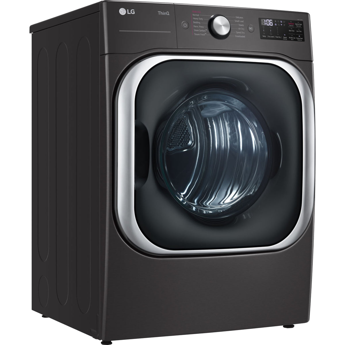 LG 9.0 cu. ft. Mega Capacity Smart wi-fi Enabled Front Load Electric D ...
