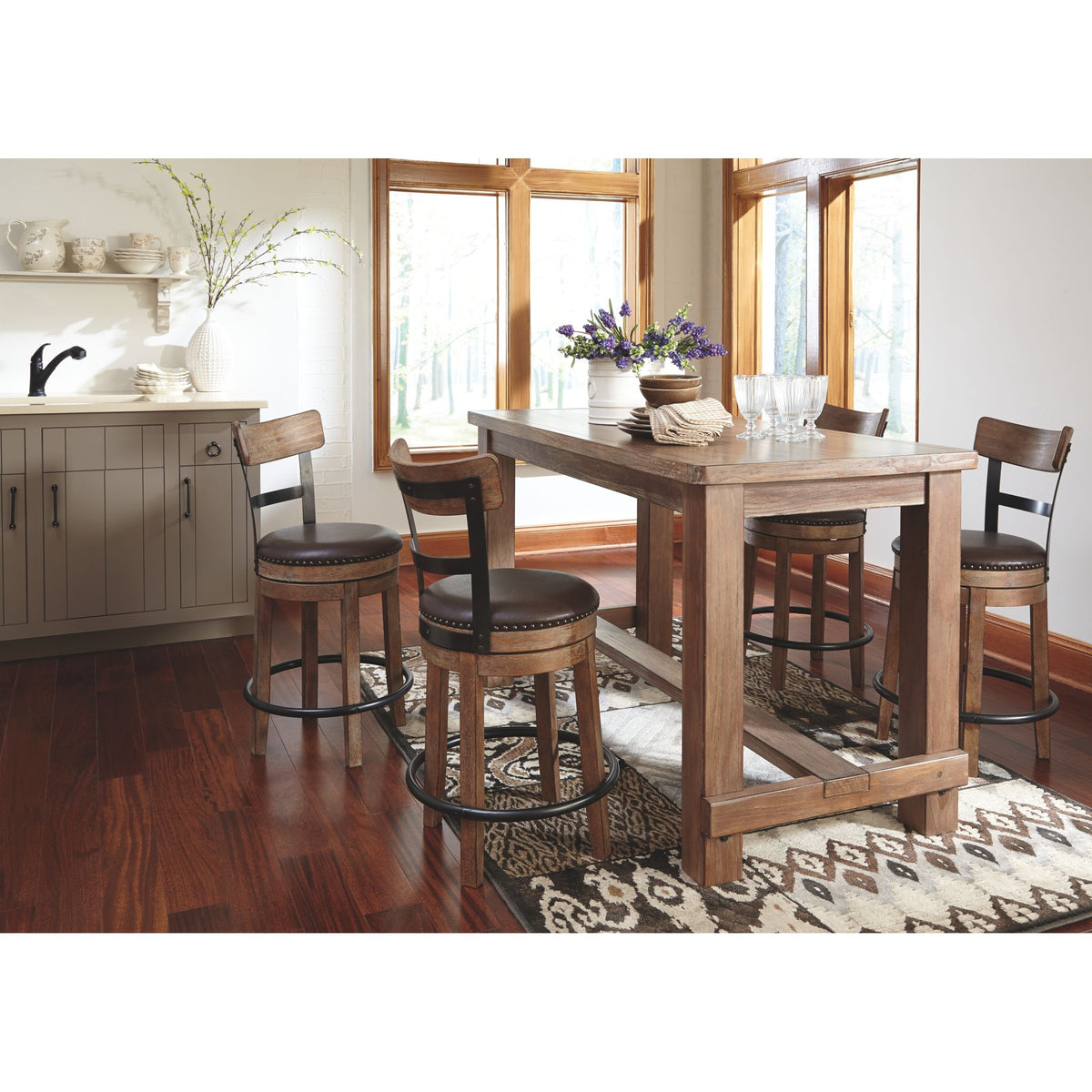 Pinnadel Counter Height Stool | Ashley Canada