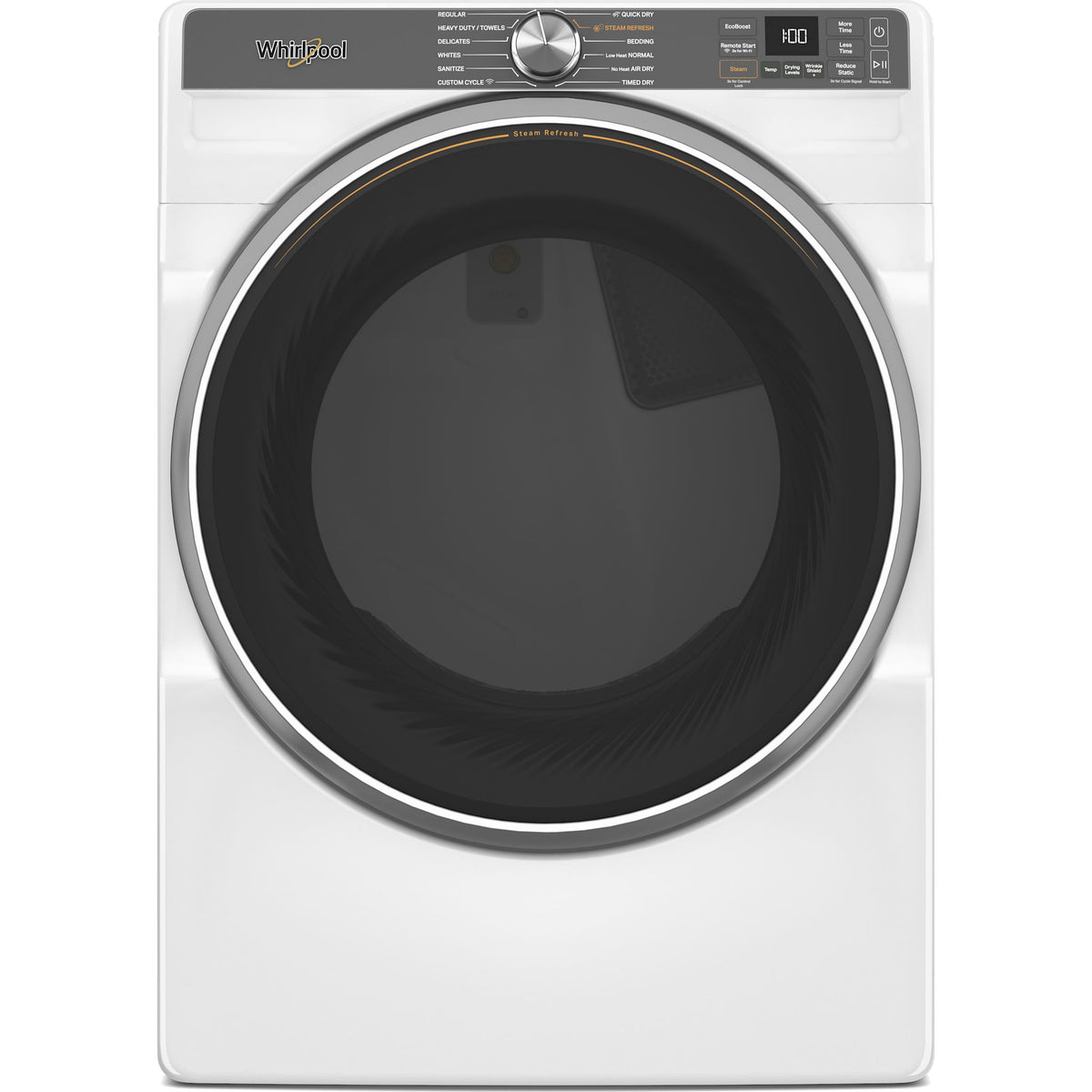 Whirlpool 7.4 cu. ft. Smart Front Load ENERGY STAR Electric Dryer with ...