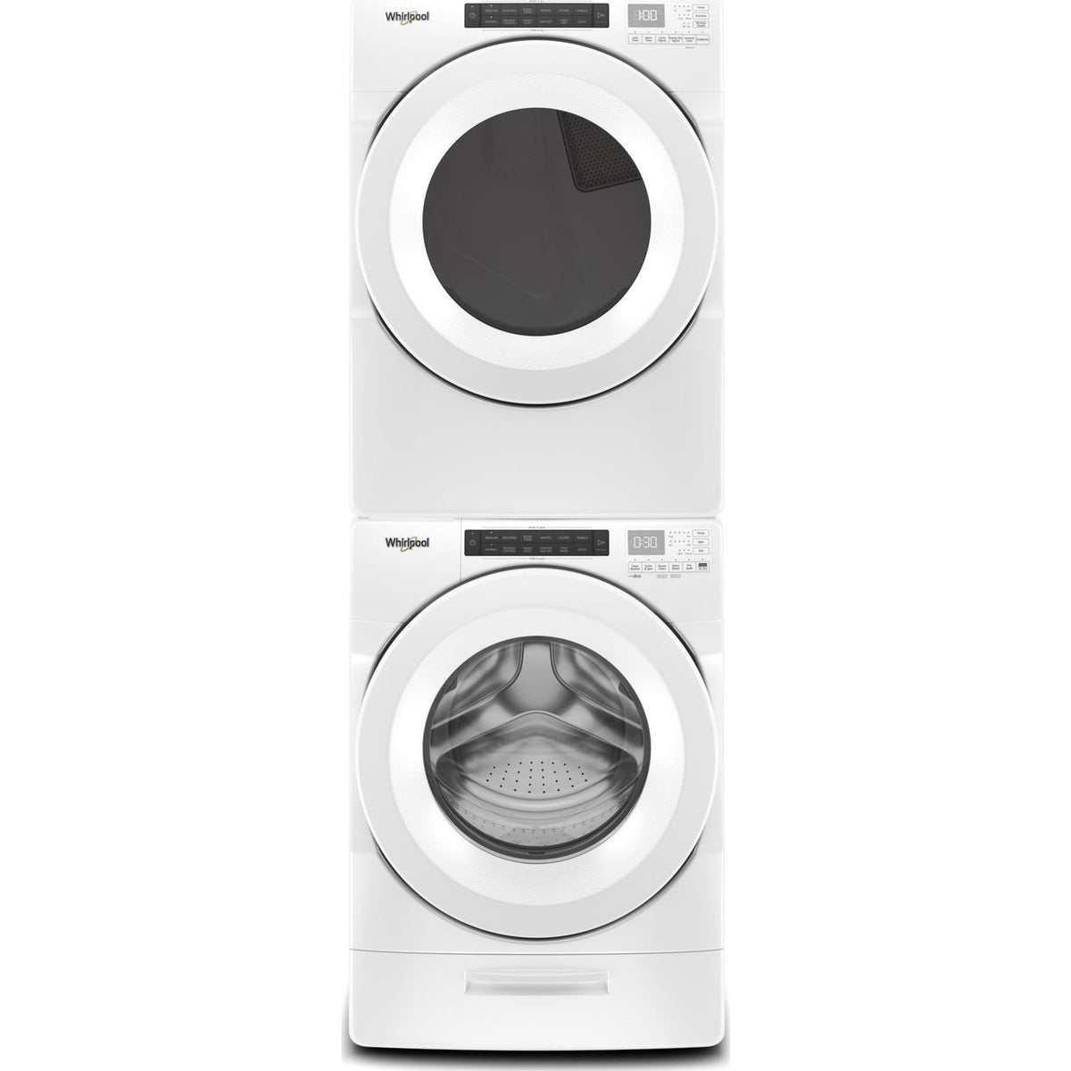Whirlpool 7.4 cu. ft. Front Load Electric Dryer with Intuitive Touch C ...