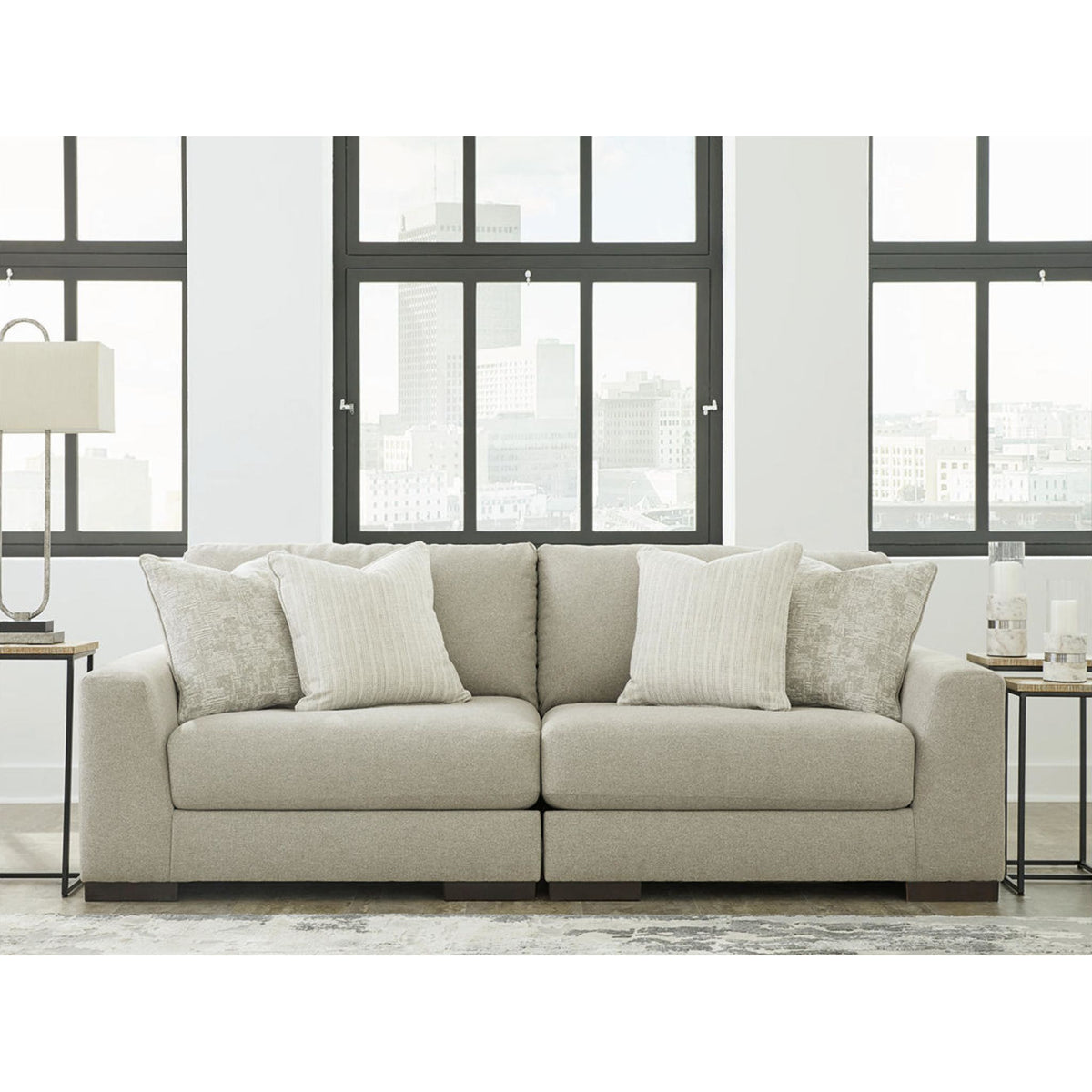 Lyndeboro-Exclusive 2 Piece Modular Sectional | Ashley Canada