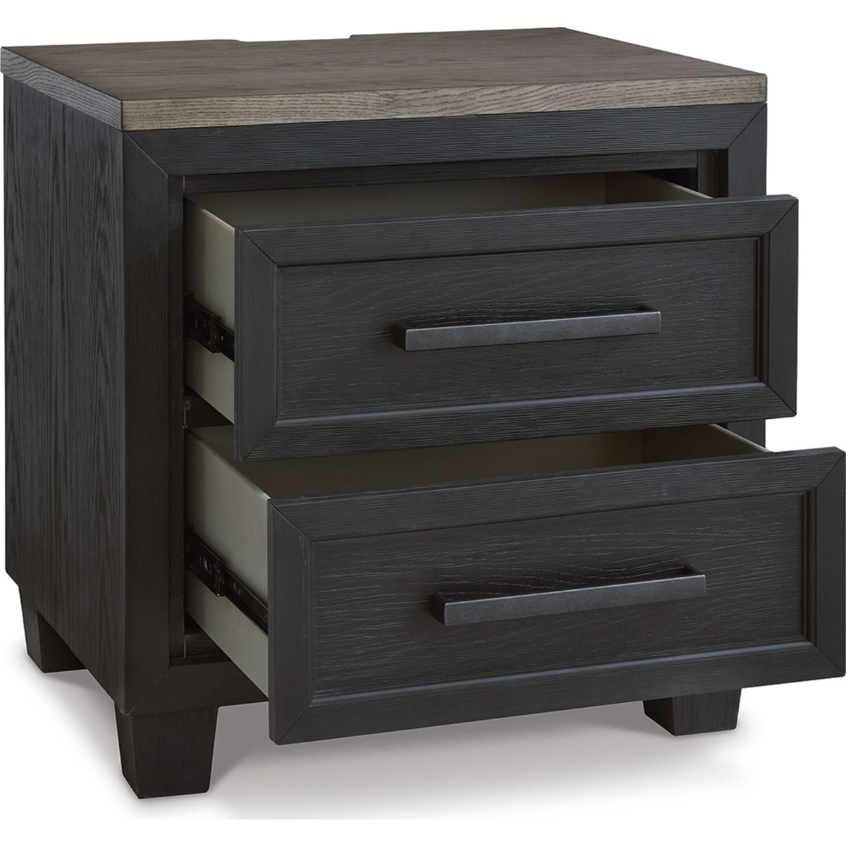 Foyland Two Drawer Nightstand | Ashley Canada
