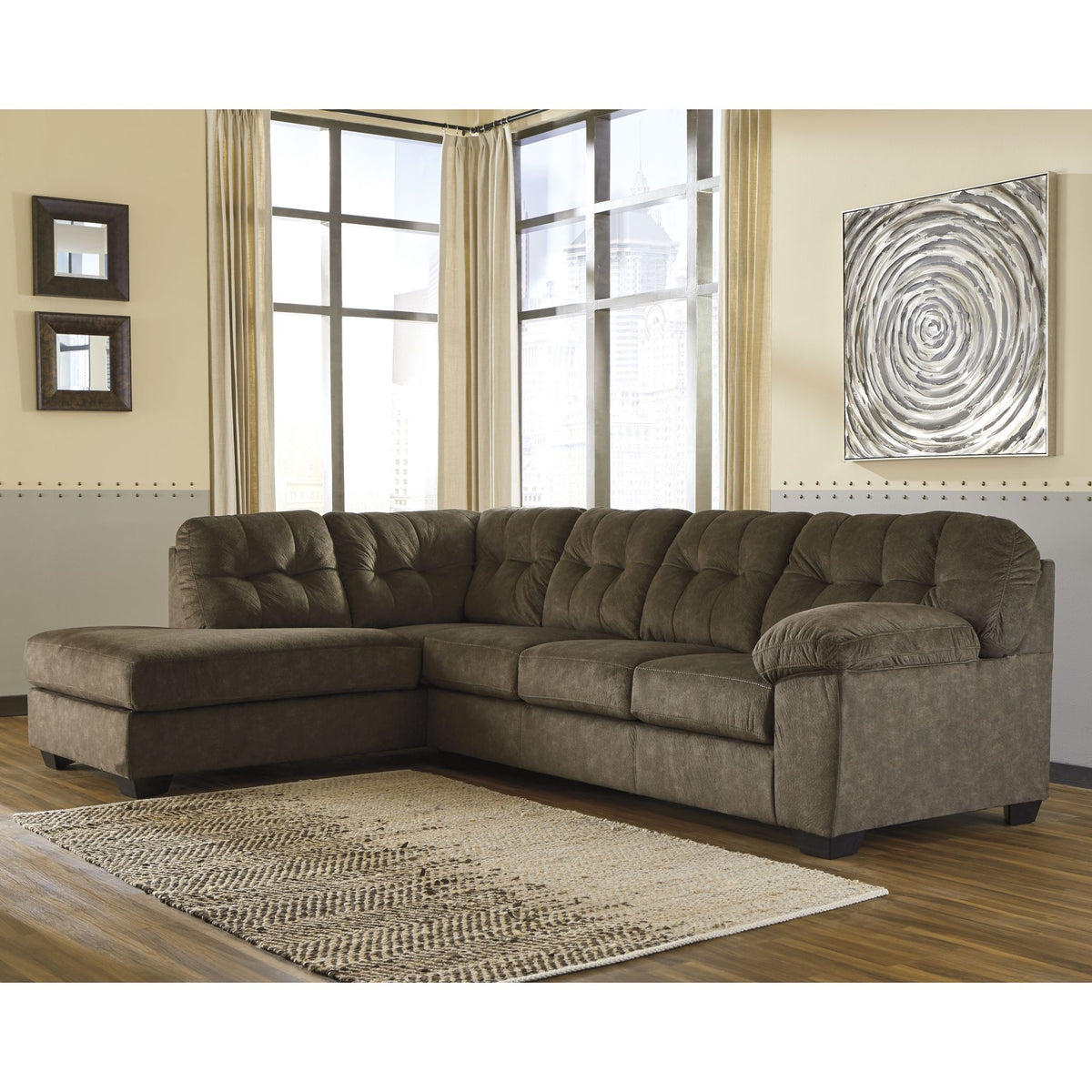 Accrington 2 Piece Sectional with Chaise | Ashley Canada