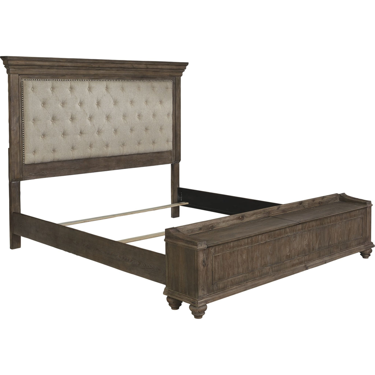 Johnelle-Exclusive Upholstered Storage Bed | Ashley Canada