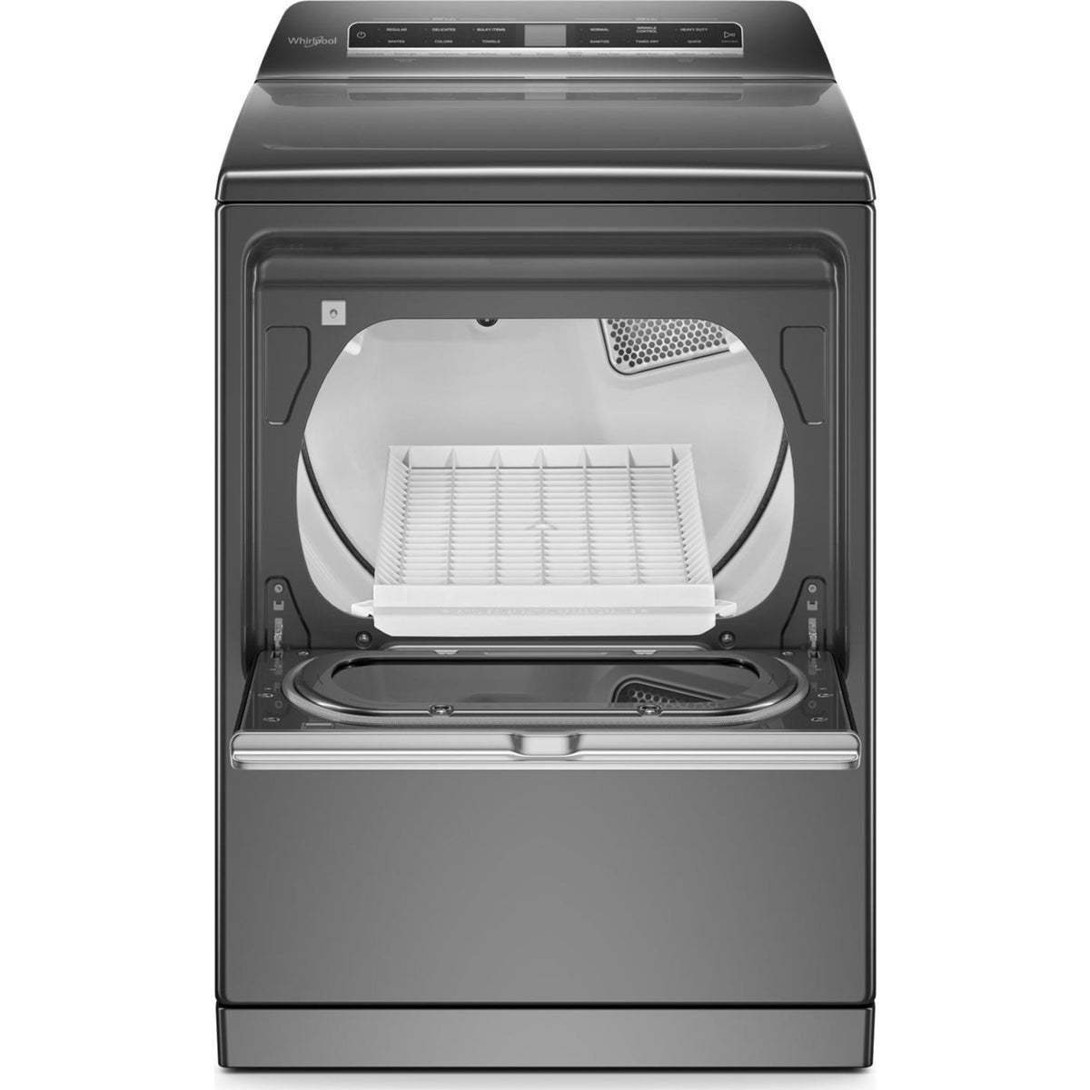 Whirlpool 7.4 cu. ft. Top Load Gas Dryer with Advanced Moisture Sensin ...