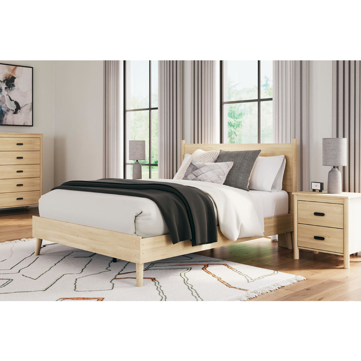 Cabinella Queen Platform Bed | Ashley Canada