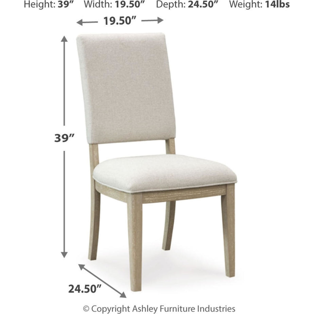 Vallardia-Exclusive Side Chair | Ashley Canada