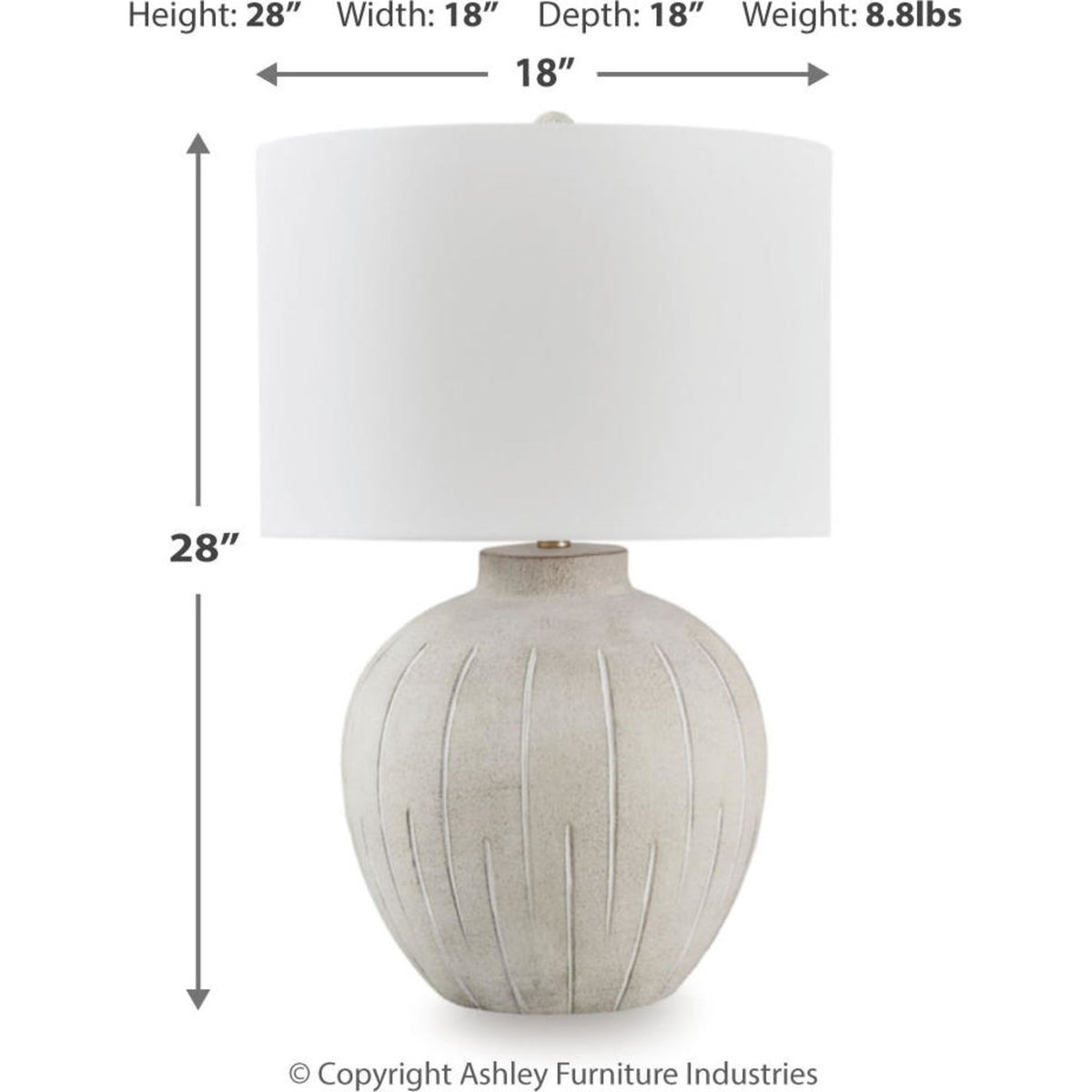 Calbert Table Lamp | Ashley Canada