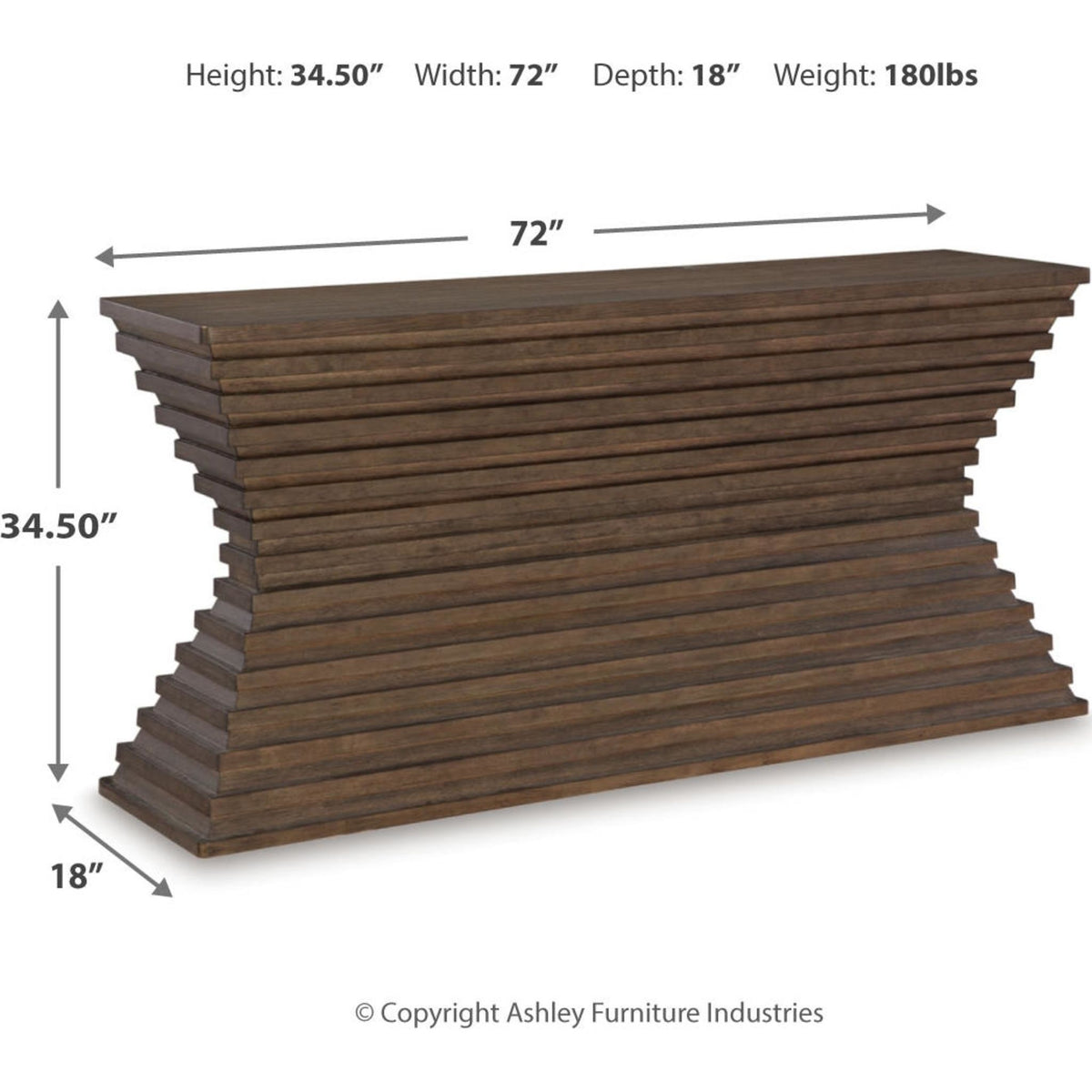 Hannodream Sofa Table | Ashley Canada