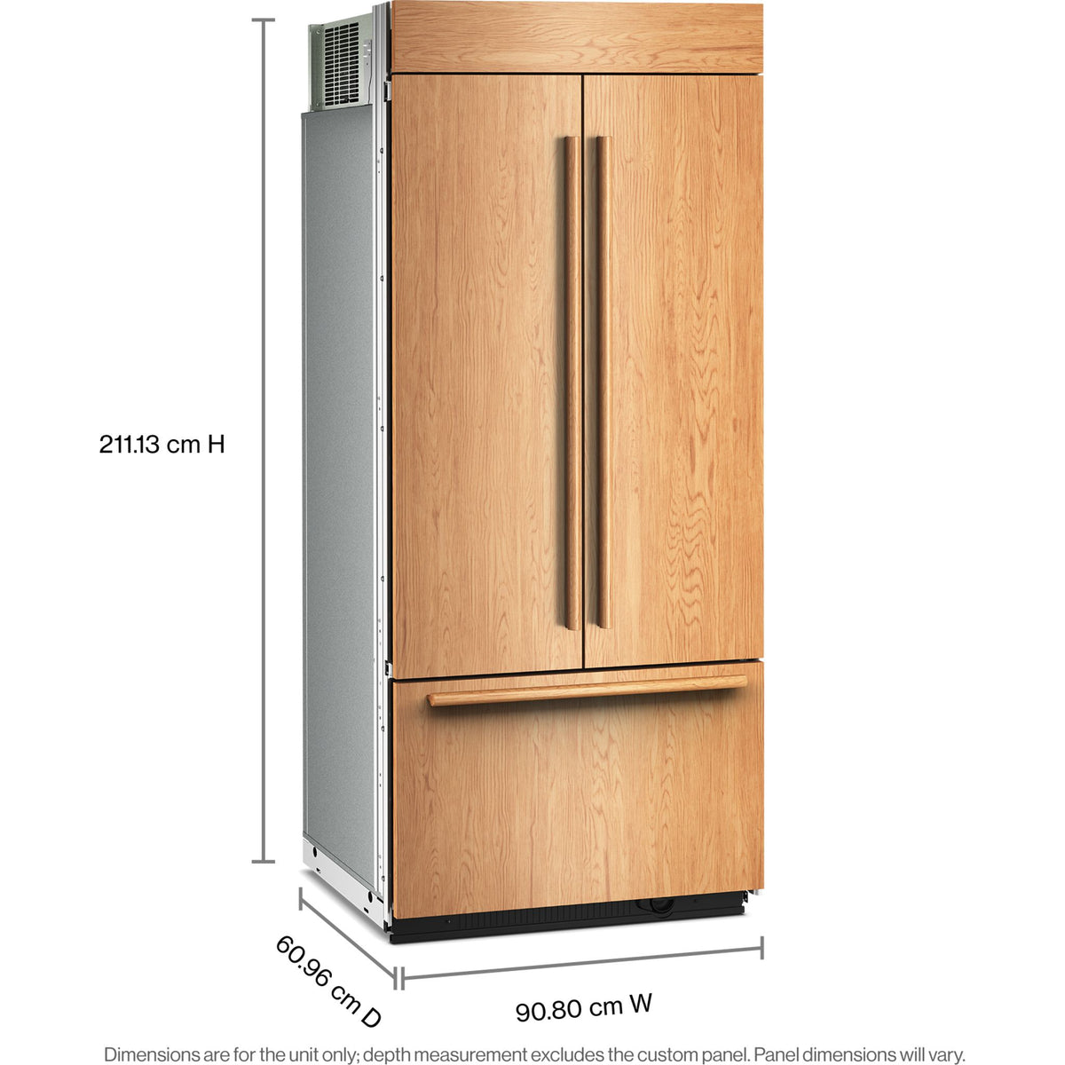 KitchenAid Built-In Refrigerator (KBFN536TPA) - Panel Ready | Ashley Canada