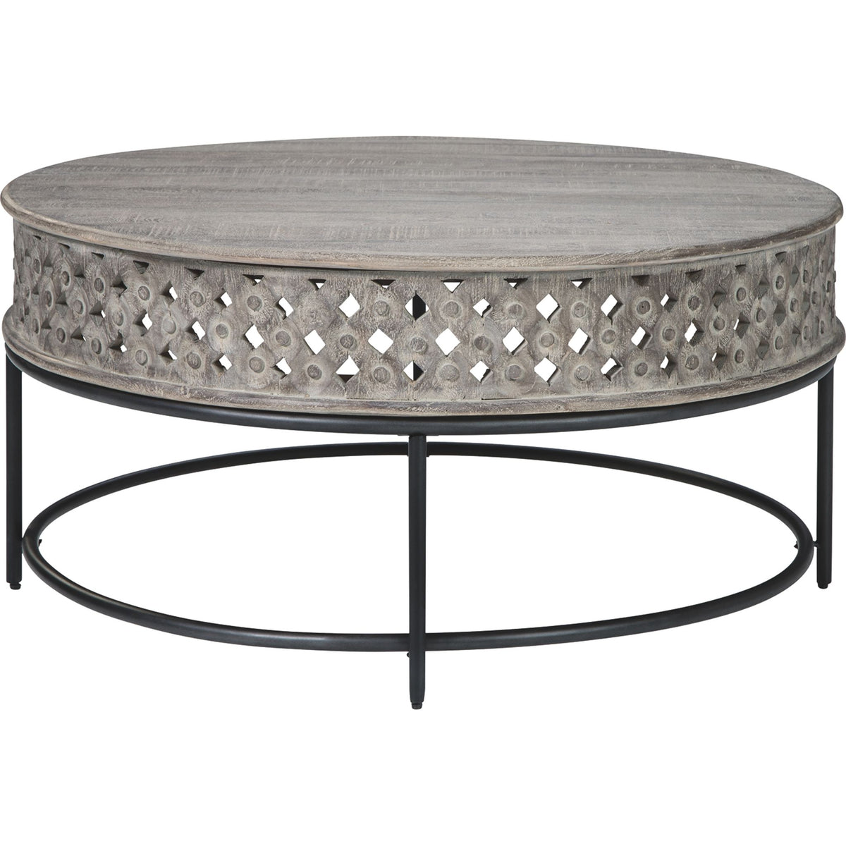 Rastella Round Cocktail Table | Ashley Canada