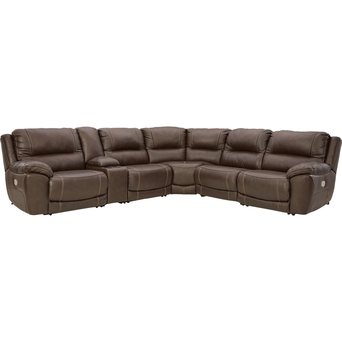 Dunleith 6 Piece Power Reclining Sectional| Ashley Canada