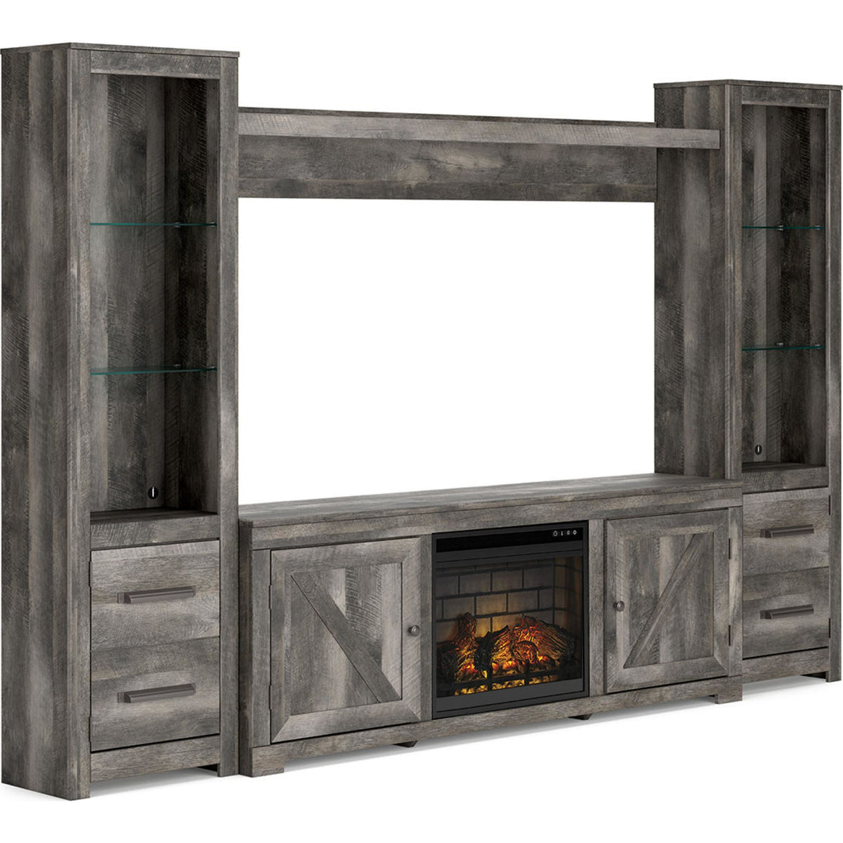 Wynnlow Entertainment Unit with Fireplace | Ashley Canada