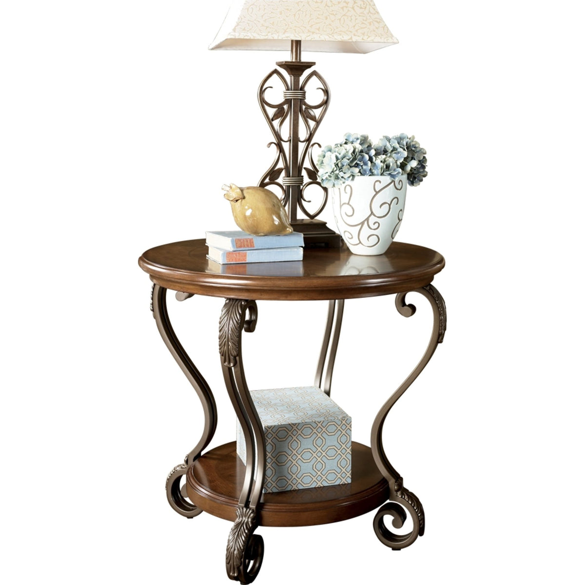 Nestor Round End Table | Ashley Canada