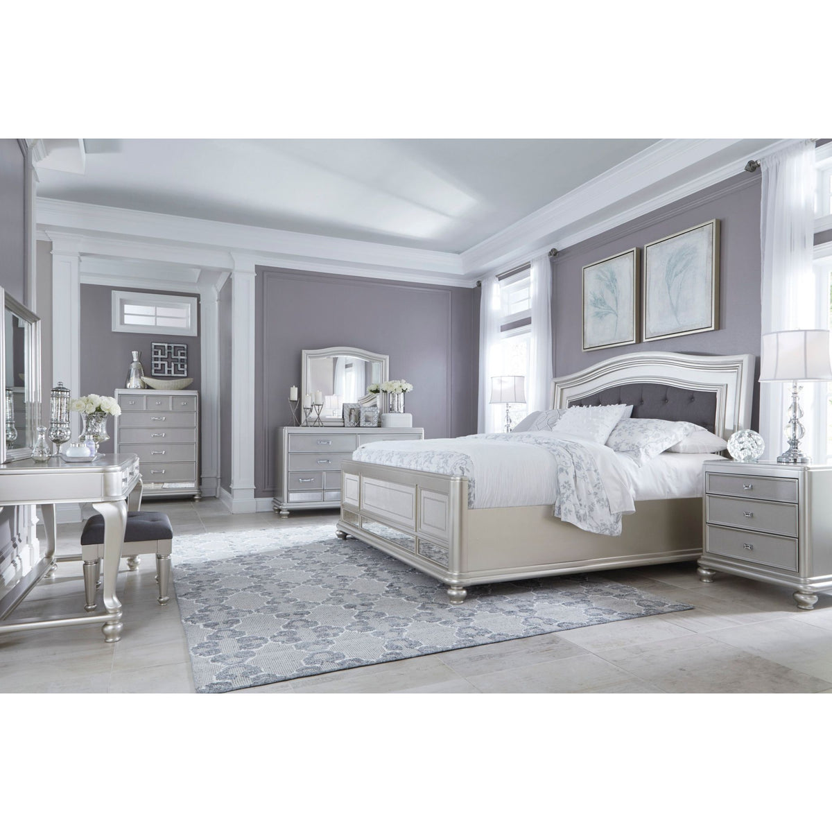 Coralayne 5 Piece King Bedroom | Ashley Canada