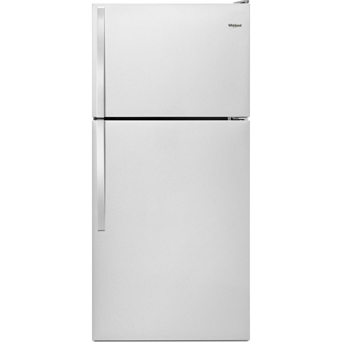 Whirlpool Top Mount Fridge (WRT148FZDM) - Monochromatic Stainless Stee ...