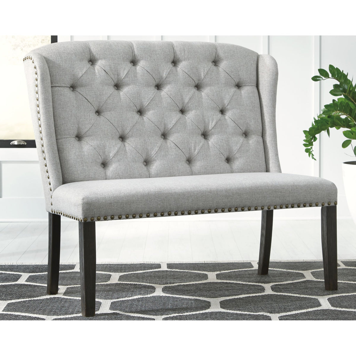 Jeanette Upholstered Bench | Ashley Canada
