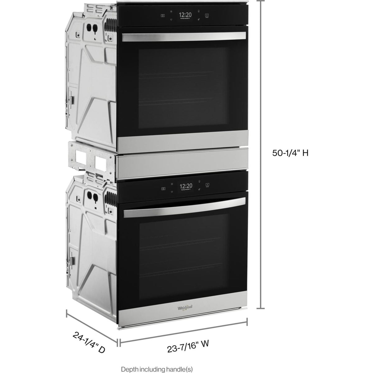 Whirlpool 24" Double Wall Oven (WOD52ES4MZ) - Fingerprint Resistant St ...