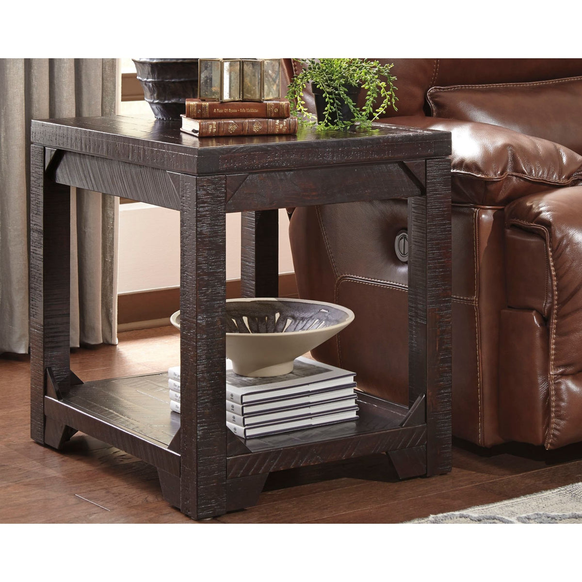 Rogness Rectangle End Table | Ashley Canada