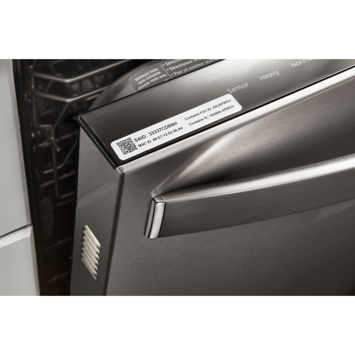 Whirlpool Small-Space Compact Dishwasher with Stainless Steel Tub (WDF ...