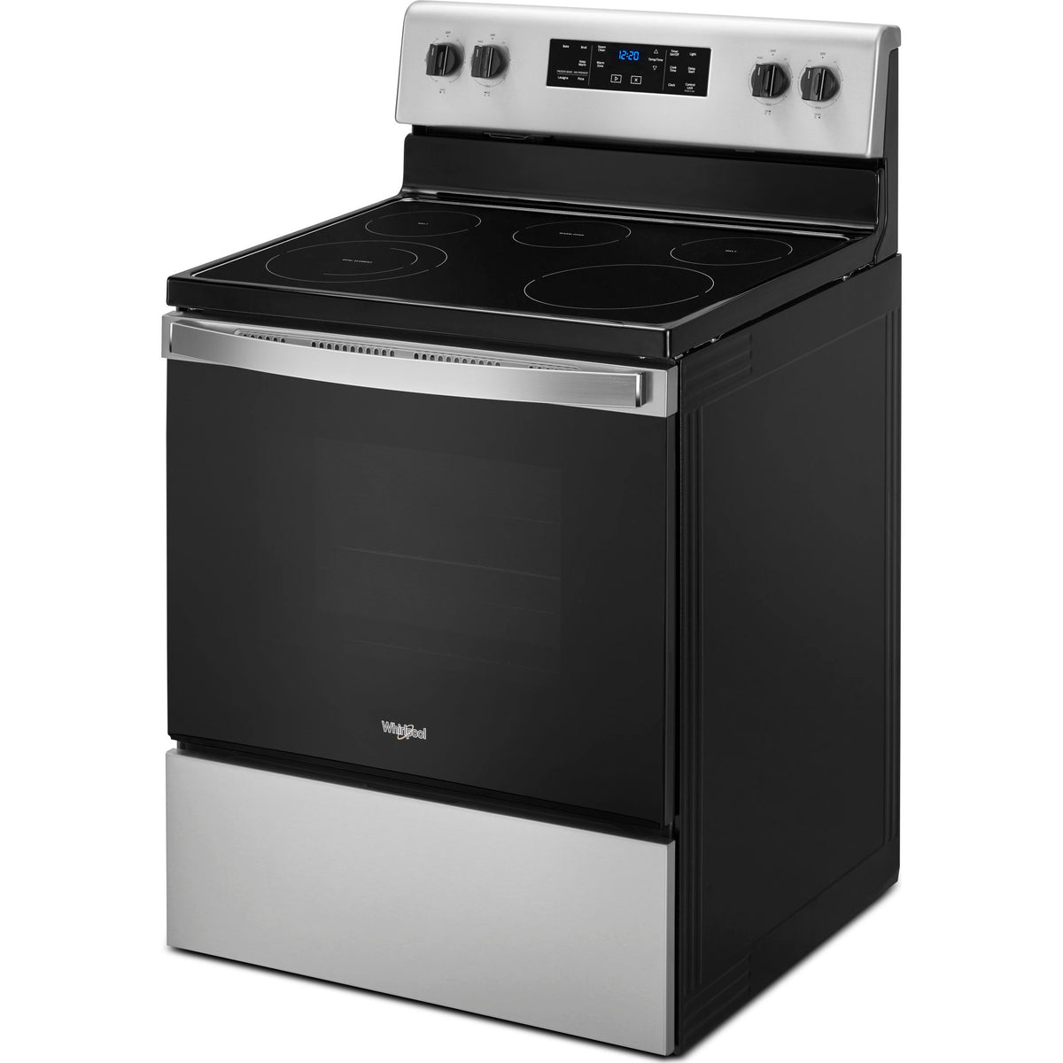 Whirlpool 30" Electric Range (YWFE505W0JZ) - Stainless Steel | Ashley ...