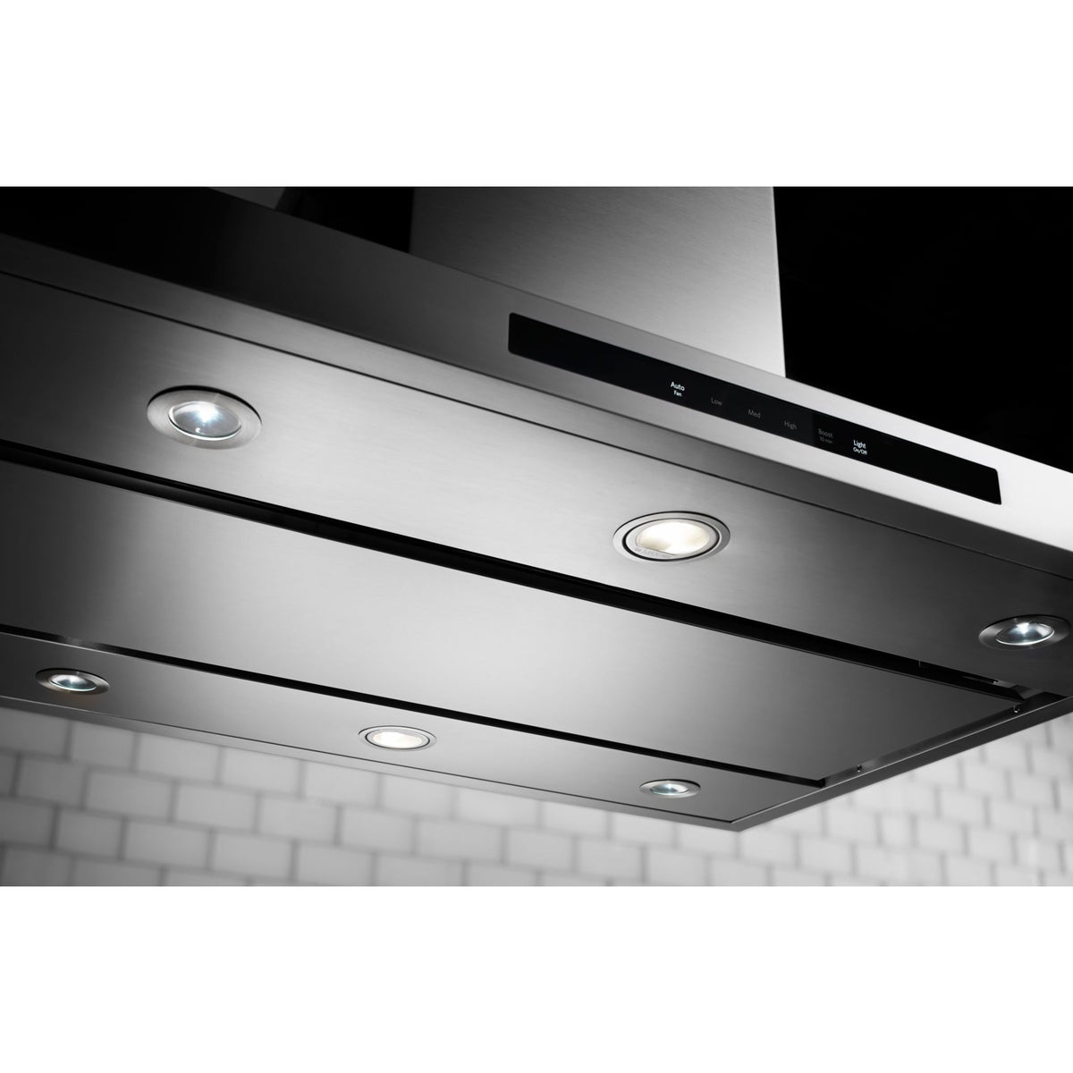 KitchenAid 36" Island-Mount, 3-Speed Canopy Hood -Stainless Steel (KVI ...