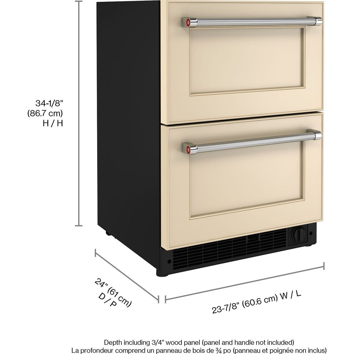KitchenAid Refrigerator Drawer (KUDF204KPA) - Panel Ready| Ashley Canada