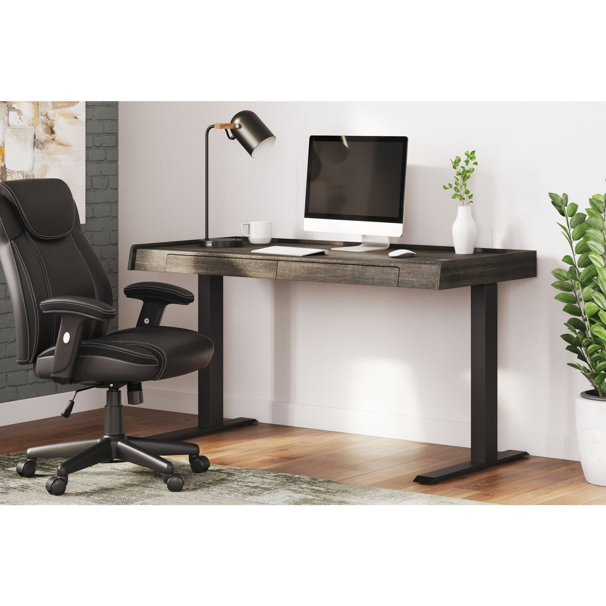 Zendex Adjustable Height Desk | Ashley Canada