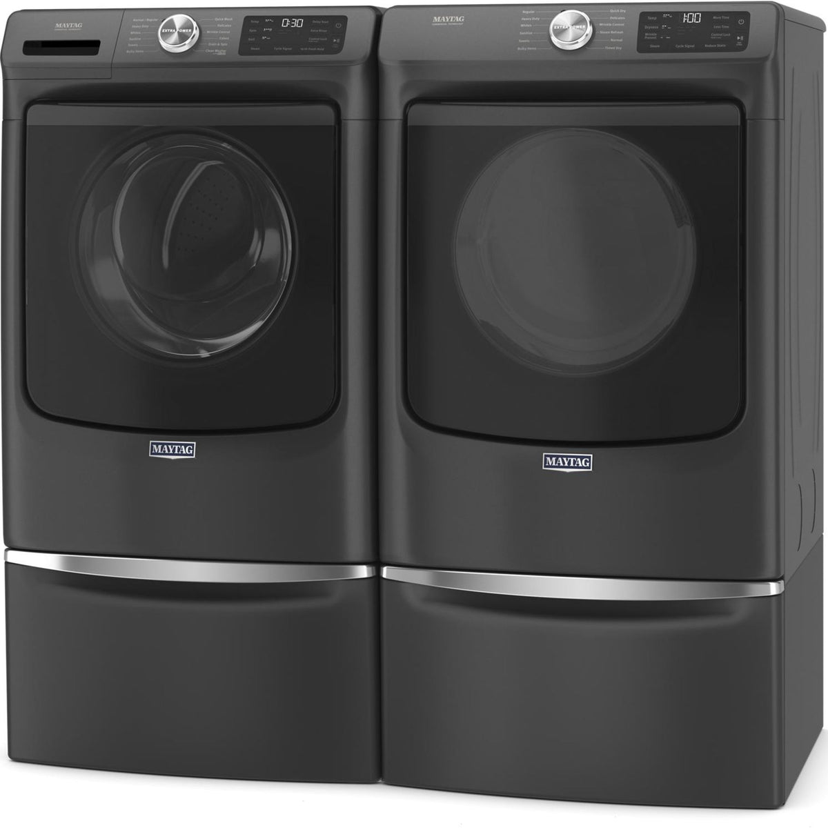 Maytag Front Load Electric Dryer with Extra Power and Quick Dry Cycle ...